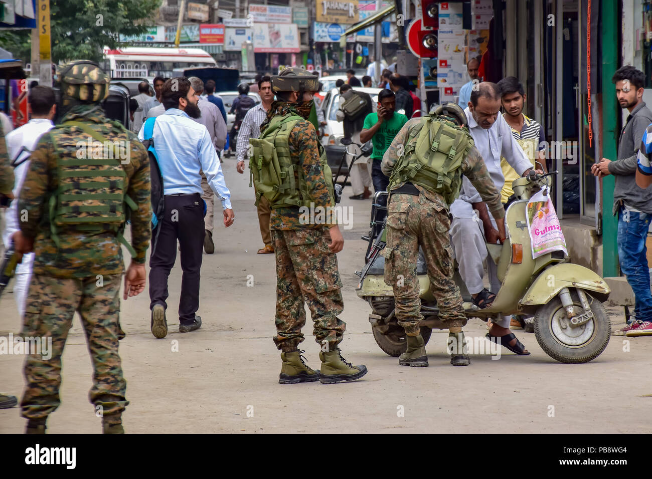 Frisking Operation High Resolution Stock Photography and Images - Alamy