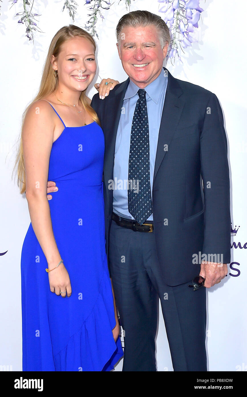 Beverly Hills Usa 26th July 2018 Treat Williams And His Daughter