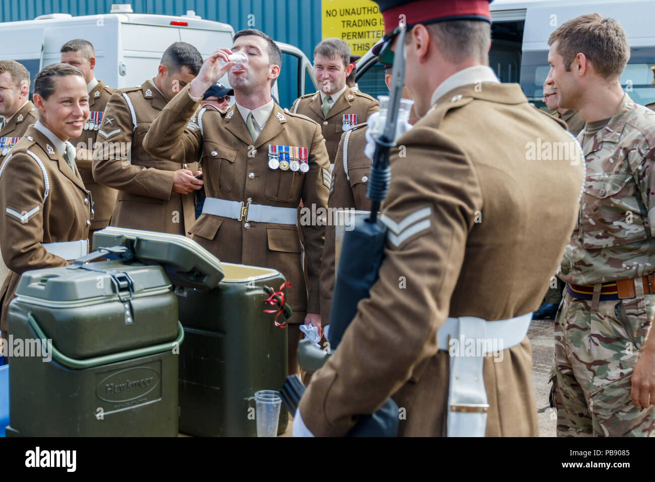 Melton Mowbray, Leicestershire, England, UK. 27th July 2018. The Royal ...