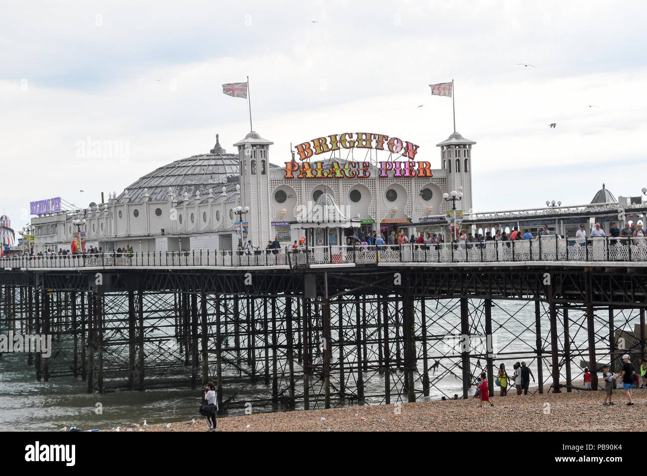 Brighton naturist beach hi-res stock photography and images - Alamy