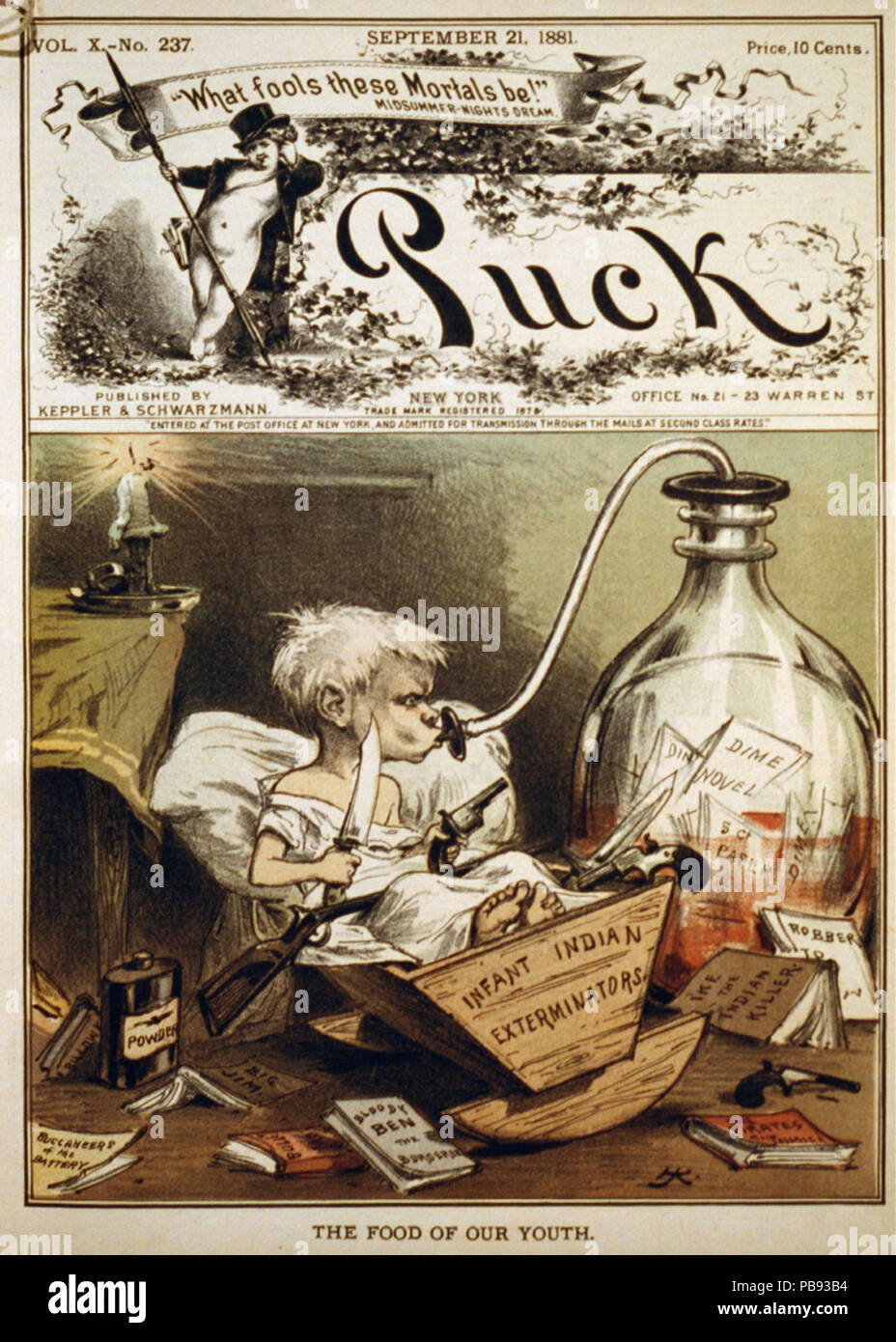 Puck magazine hi-res stock photography and images - Alamy