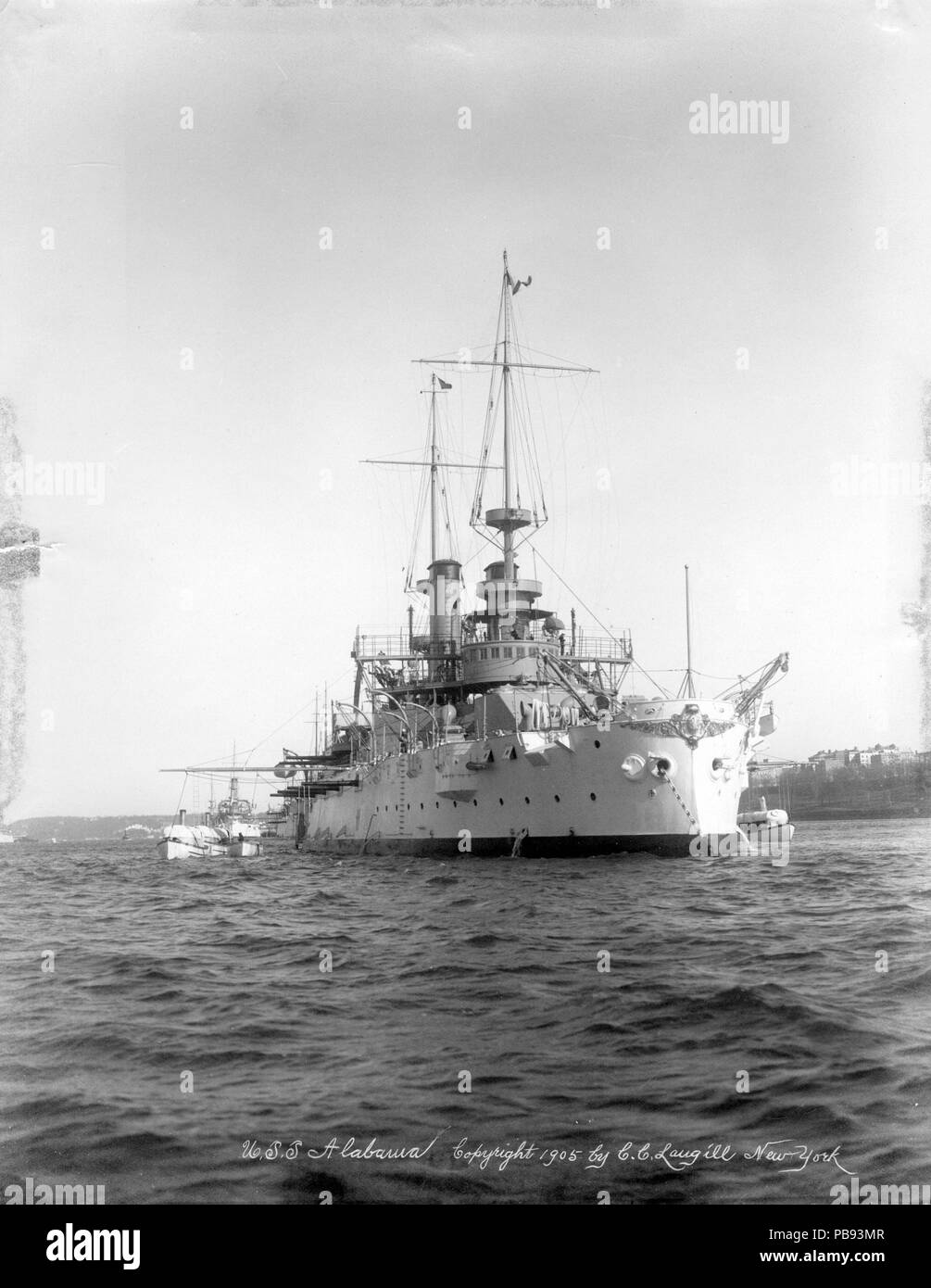 Historic battleship uss alabama hi-res stock photography and images - Alamy