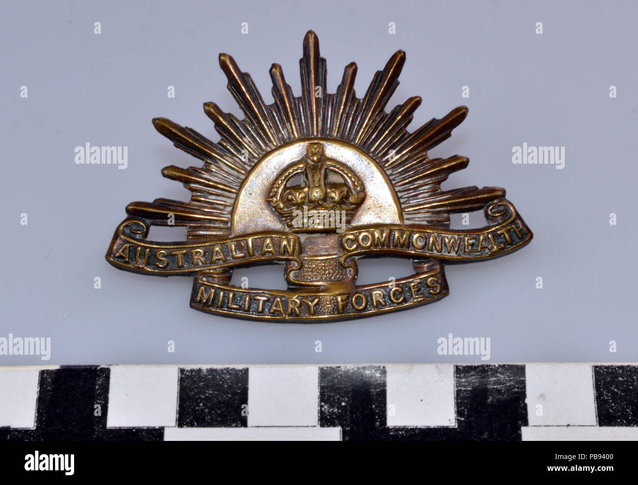 1871 World War I Third Pattern Australian General Service Badge Stock ...