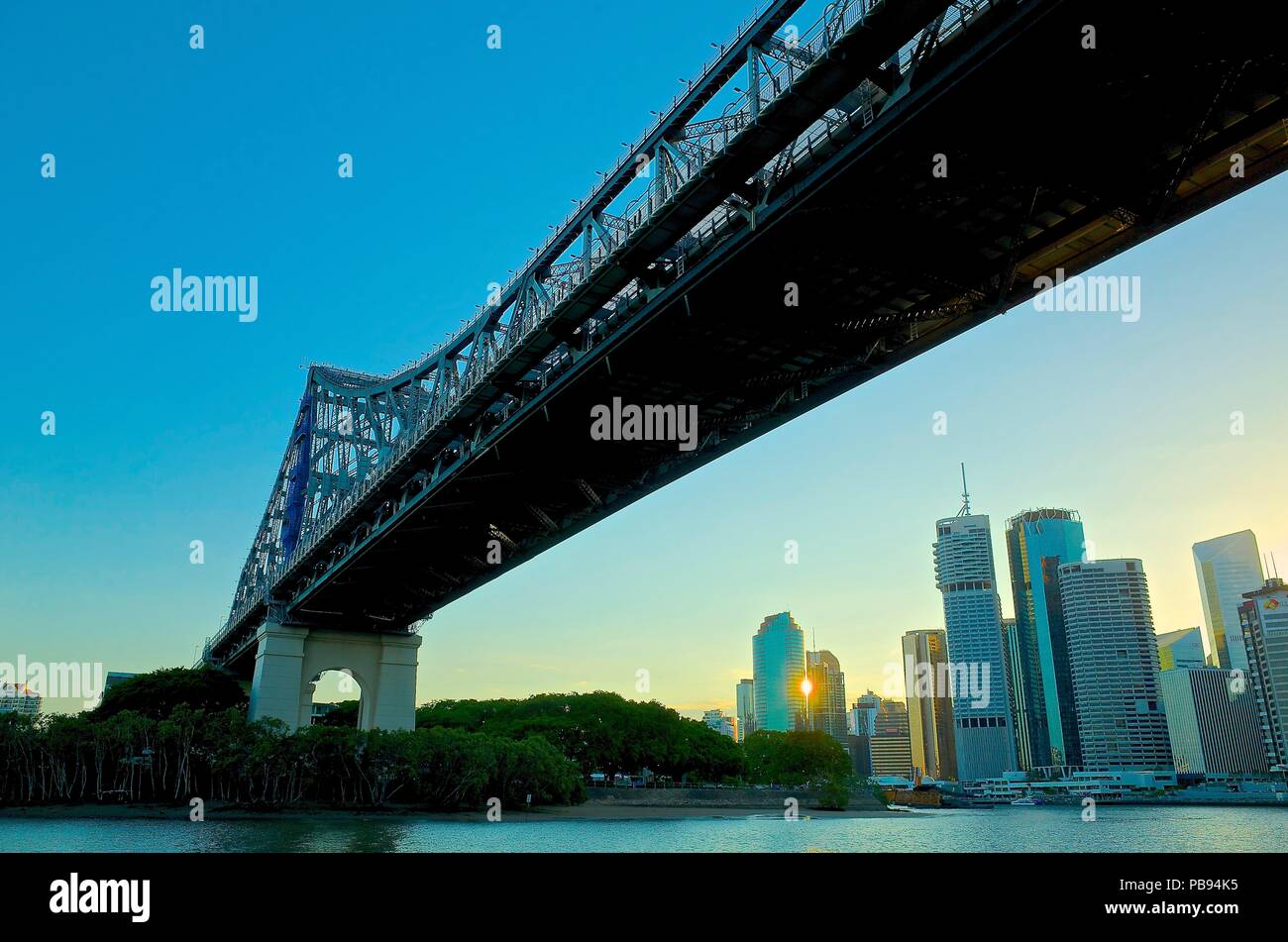 Brisbane story bridge hi-res stock photography and images - Alamy