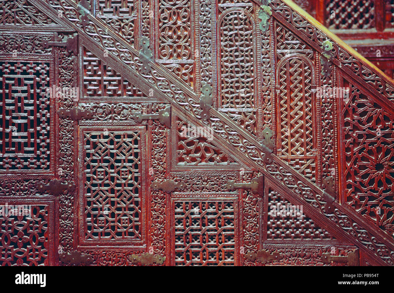 Kairouan mosque minbar hi-res stock photography and images - Alamy