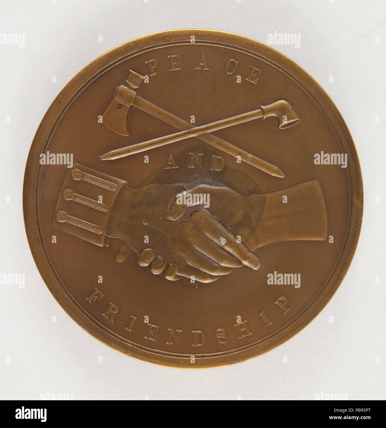 Peace medal hi-res stock photography and images - Alamy