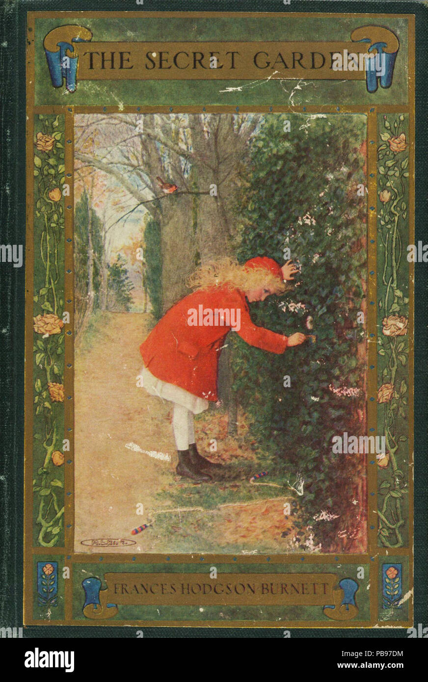 The secret garden book cover hi-res stock photography and images - Alamy