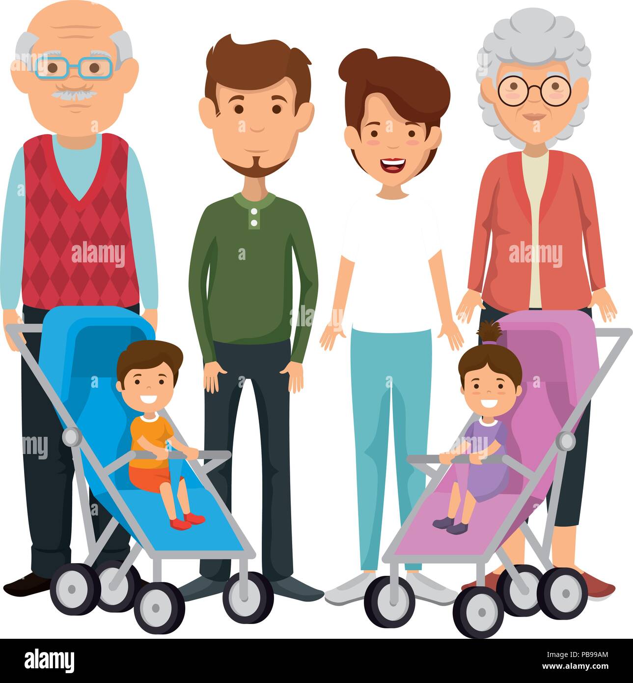 Group Family Clipart Cute