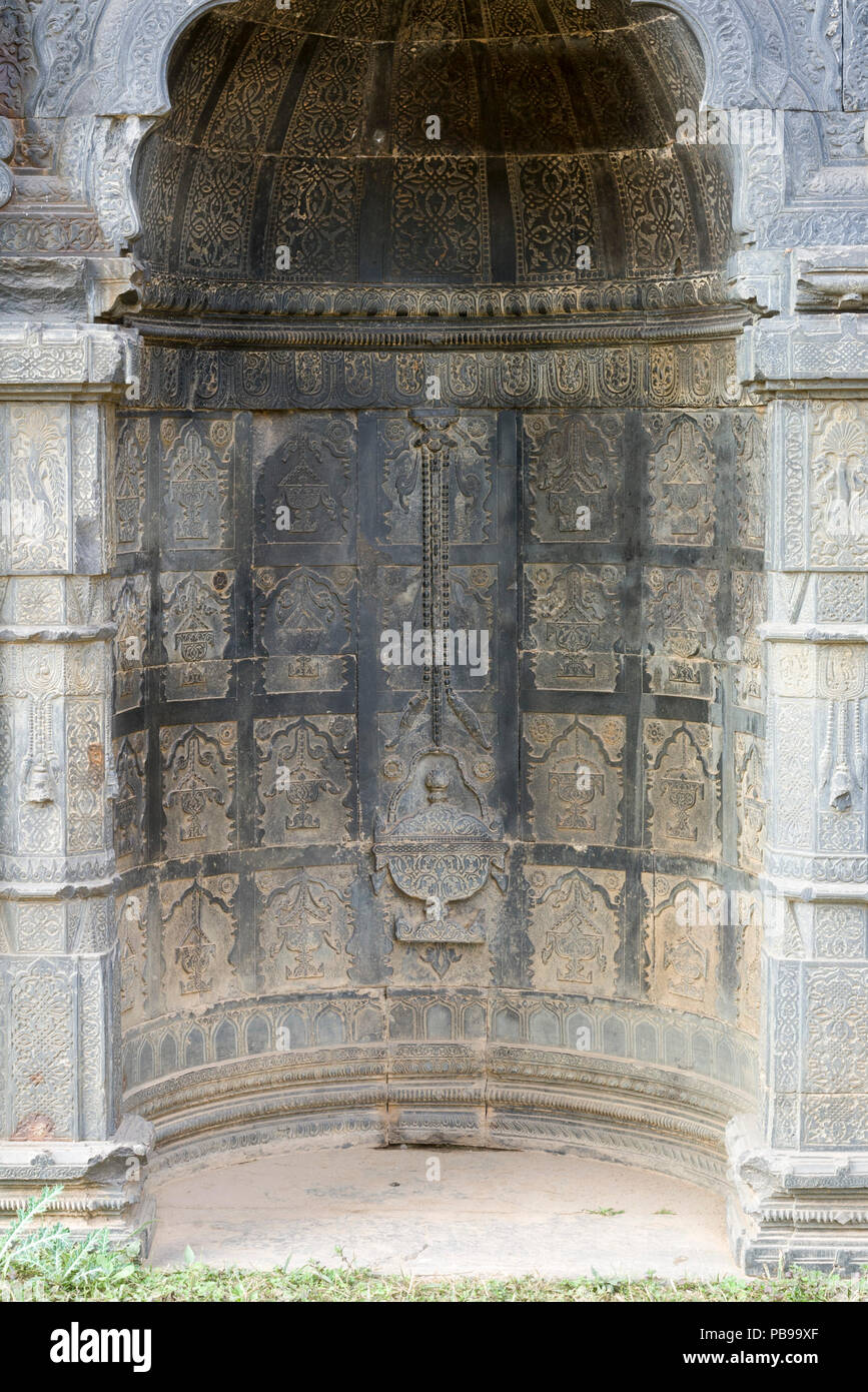 decoration of Adina mosque, Pandua, West Bengal, India Stock Photo - Alamy