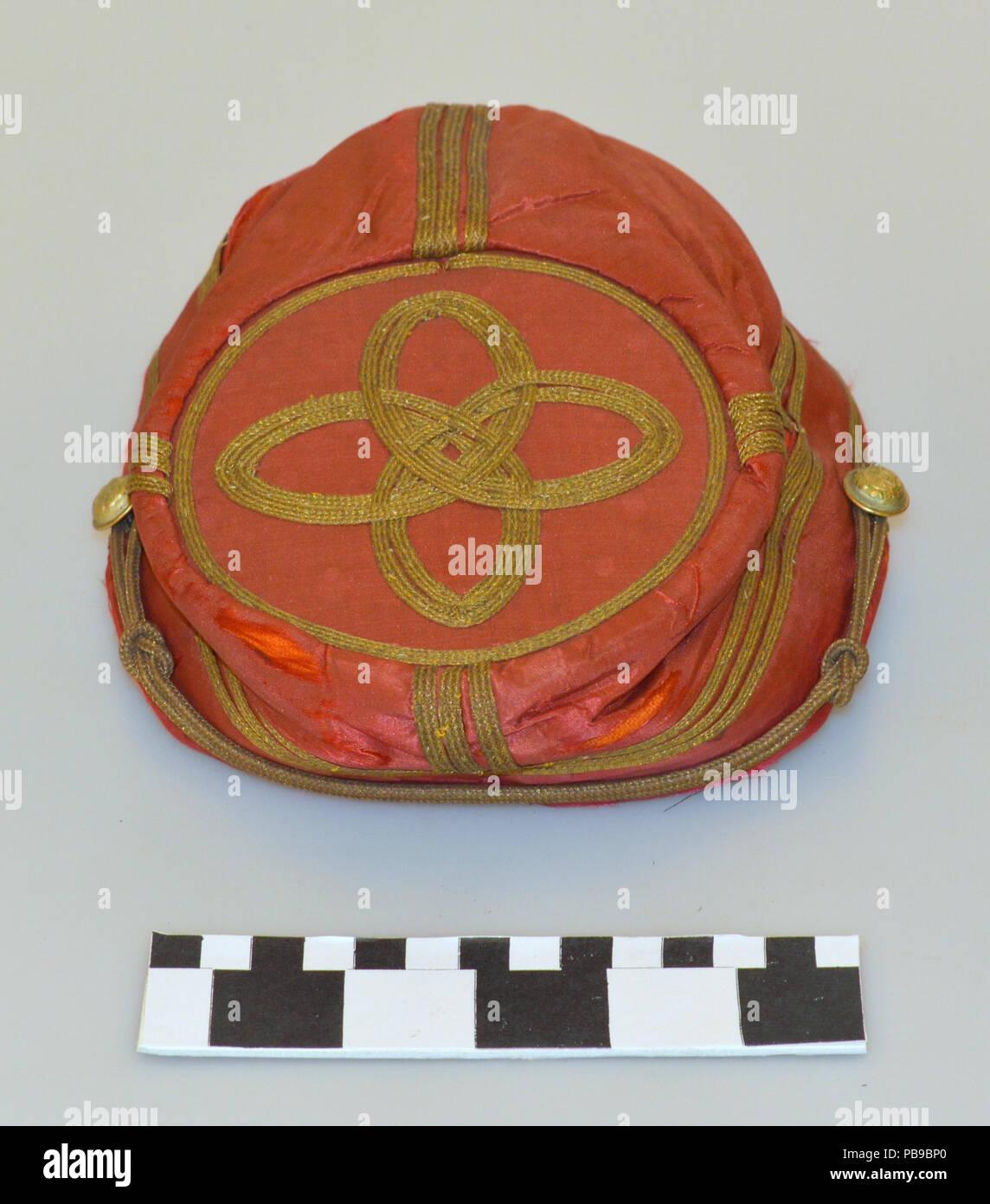 1881 Zouave Uniform Kepi of Robert Edward Mather Bain Stock Photo - Alamy