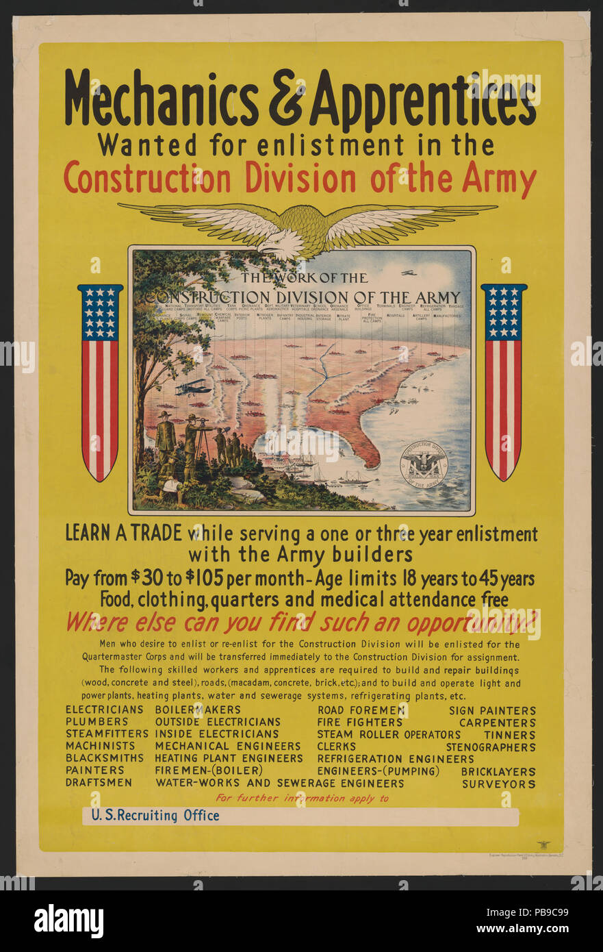 American civilian construction hi-res stock photography and images - Alamy