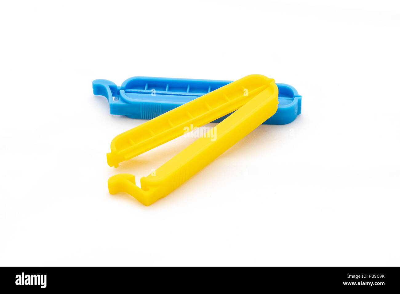 Isolated bag clip for food on white background Stock Photo - Alamy