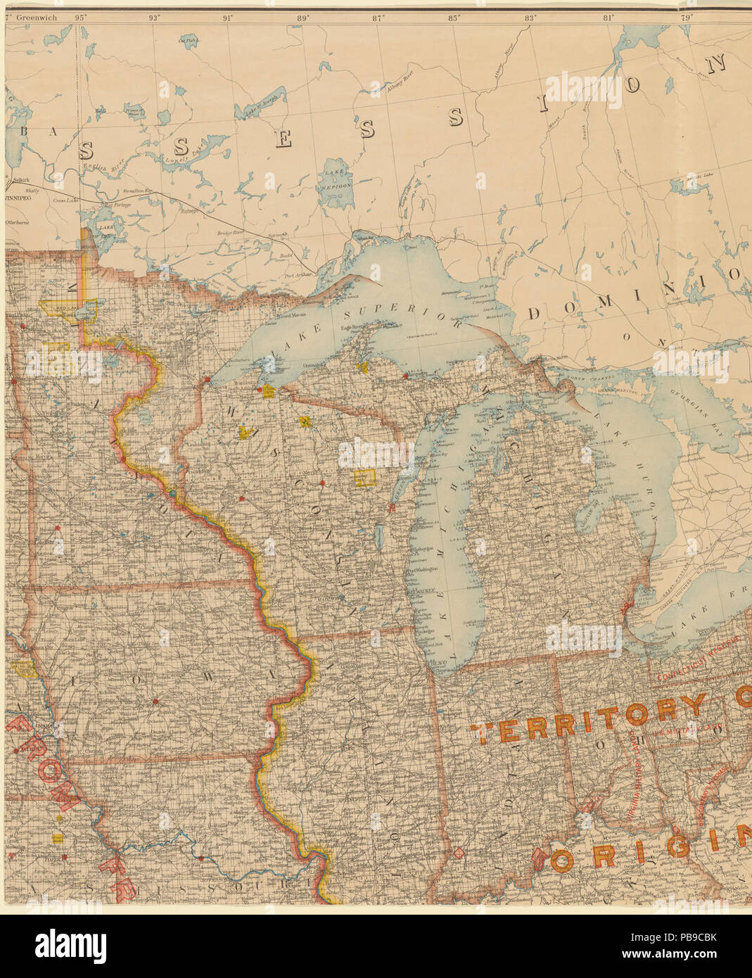 1791 United States and territories, showing the extent of public ...