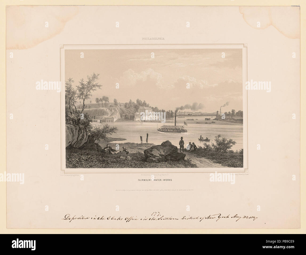 Philadelphia water works hi-res stock photography and images - Alamy