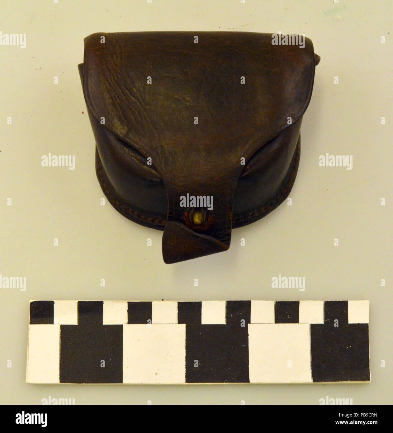 1173 Pattern 1850 Civil War Cap Box Found at Gettysburg, Pennsylvania ...