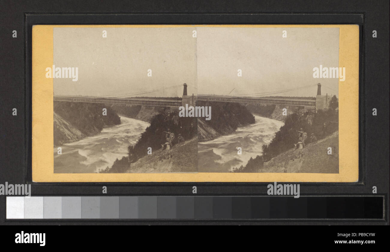 Niagara falls suspension bridge hi-res stock photography and images - Alamy