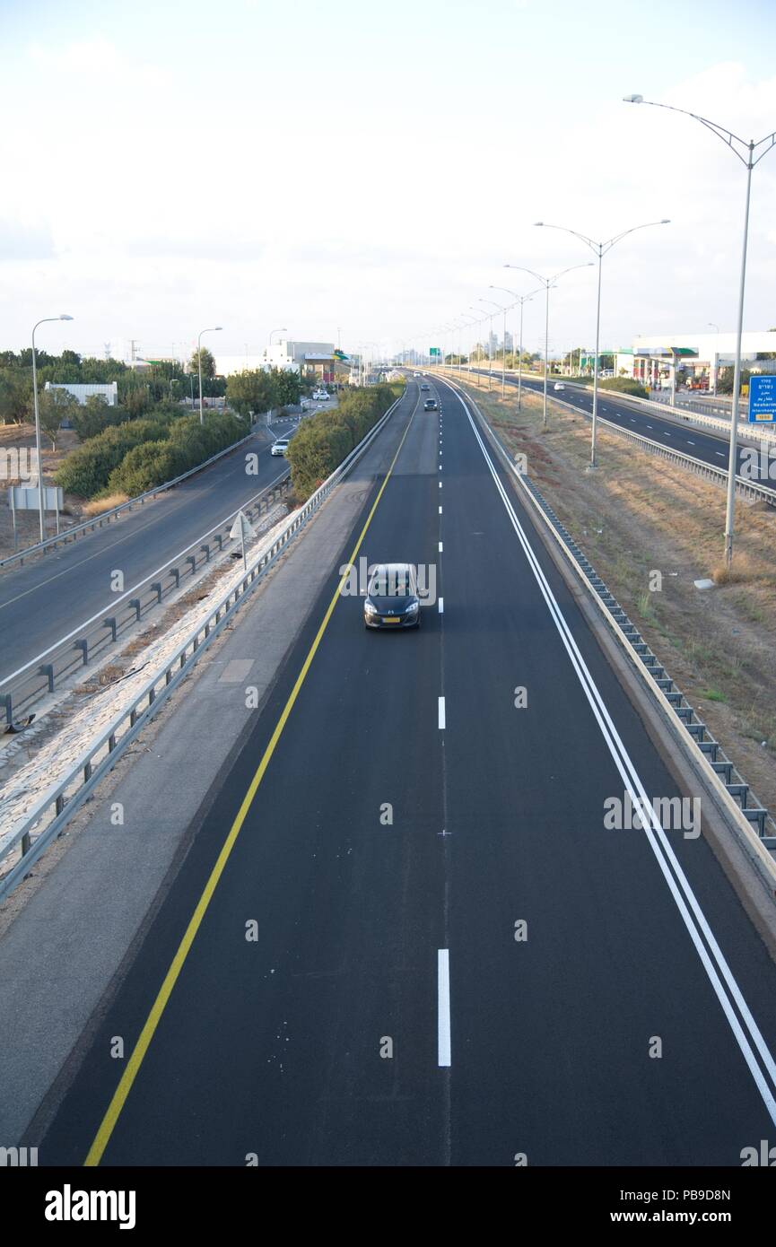 high way, road 6, Israel Stock Photo - Alamy
