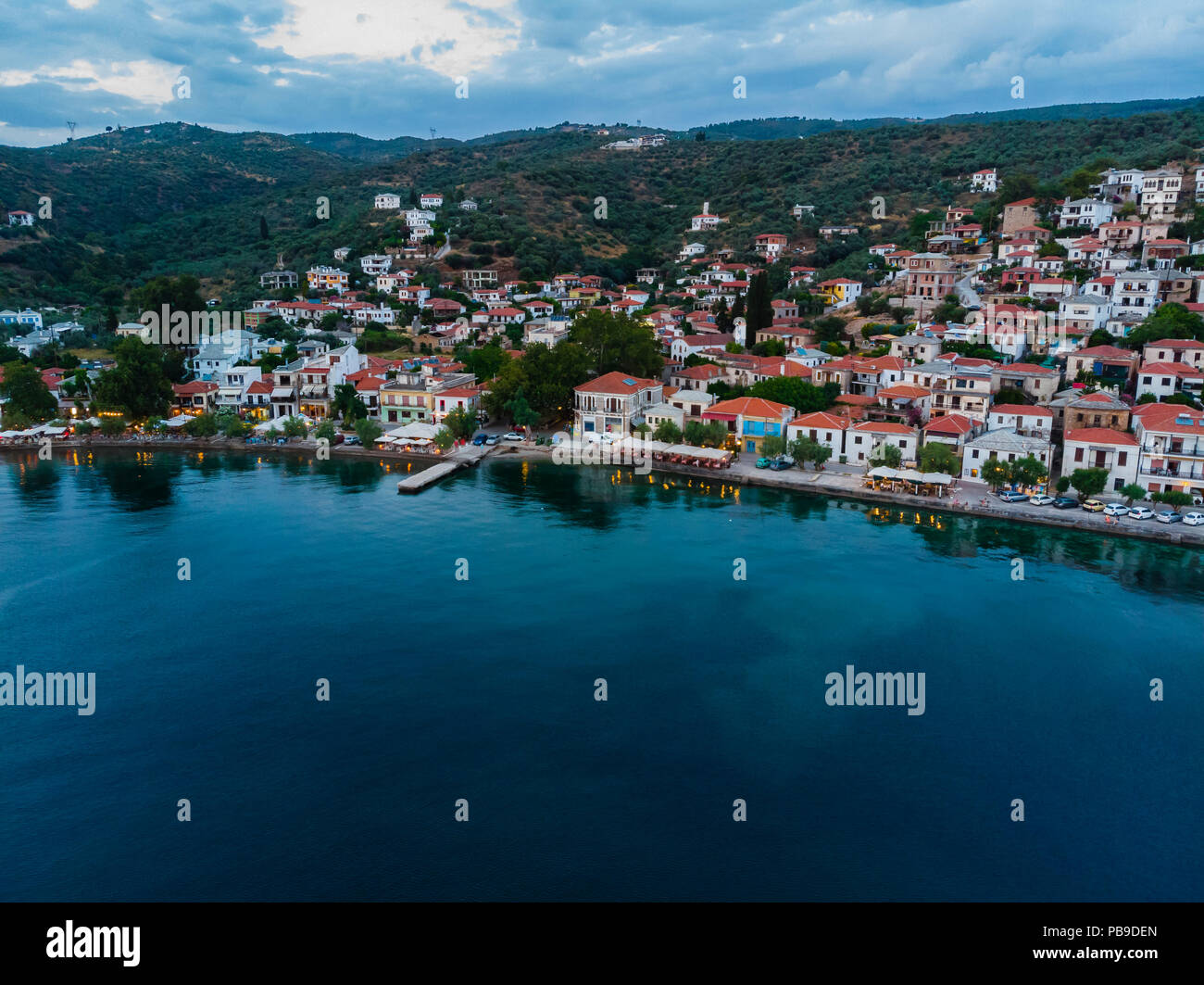 Aerial view of afissos hi-res stock photography and images - Alamy