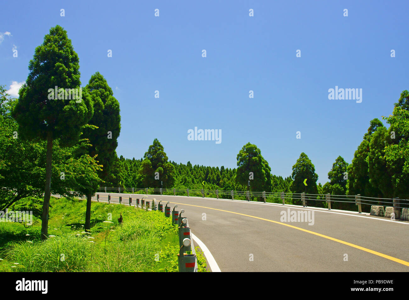 Aso Panorama line, Kumamoto Prefecture, Japan Stock Photo - Alamy