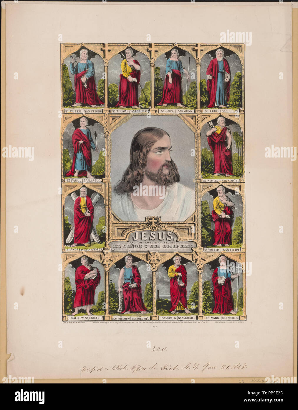 12 apostles jesus hi-res stock photography and images - Alamy