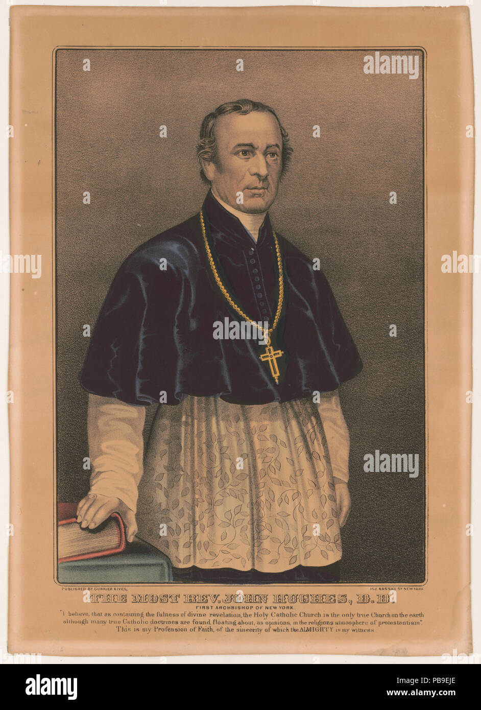 First archbishop new york hi-res stock photography and images - Alamy