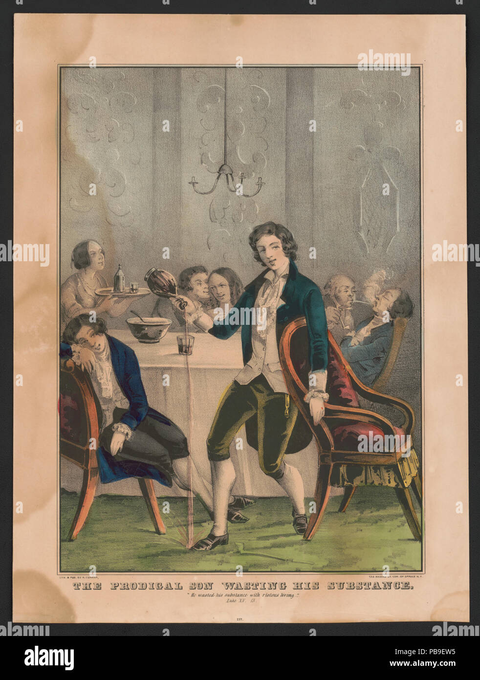 The prodigal son wasting hi-res stock photography and images - Alamy