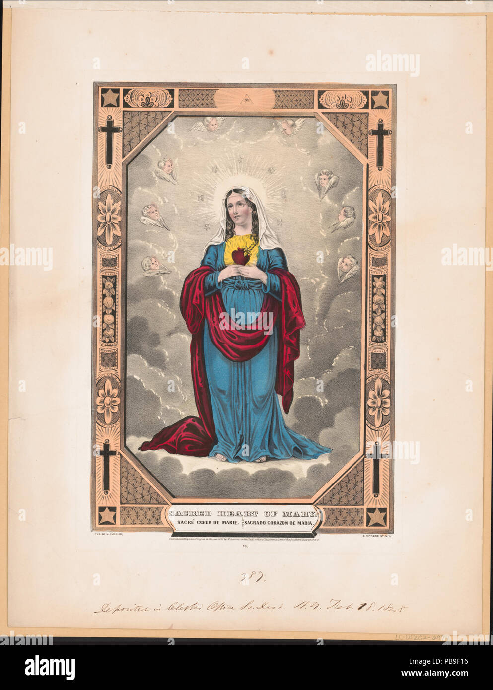 Sagrado corazon de maria hi-res stock photography and images - Alamy