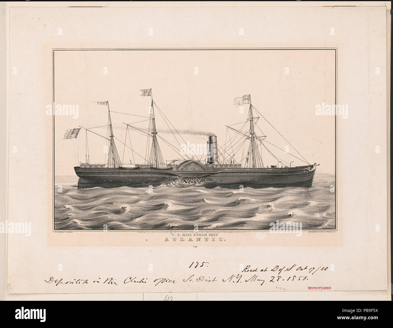 Mail steam ship hi-res stock photography and images - Alamy