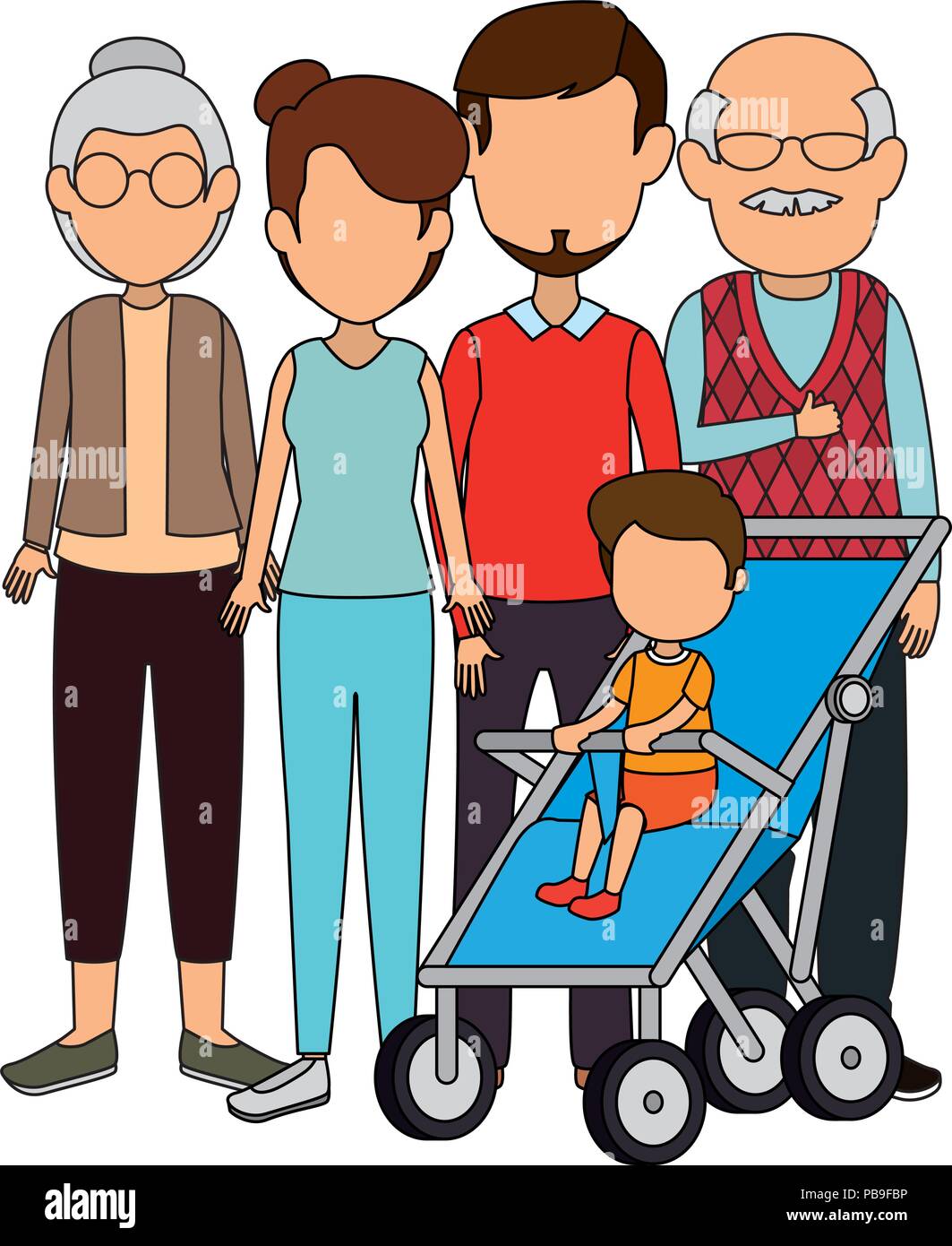 Group Family Clipart Cute