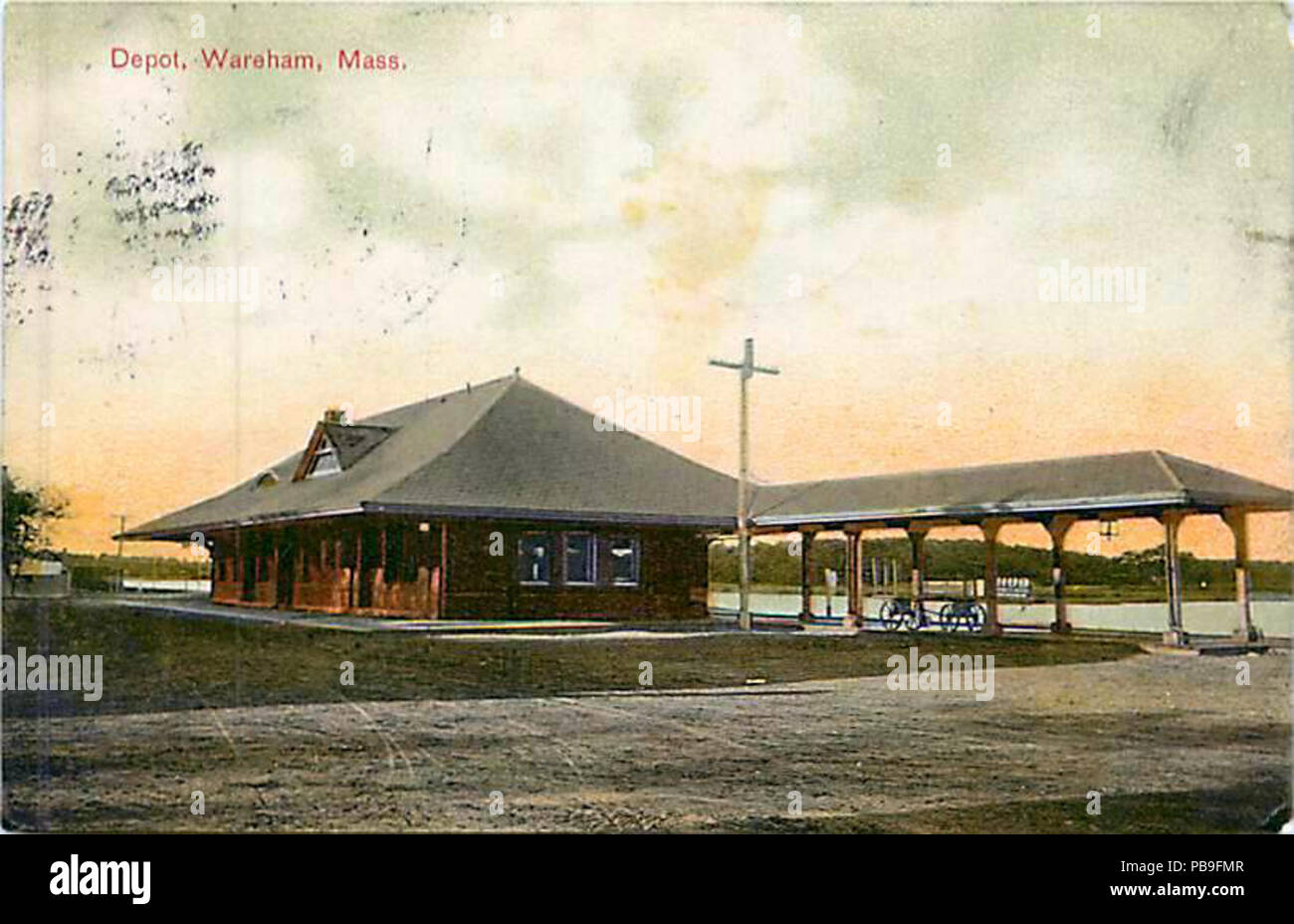 Railway station 1907 hi-res stock photography and images - Alamy