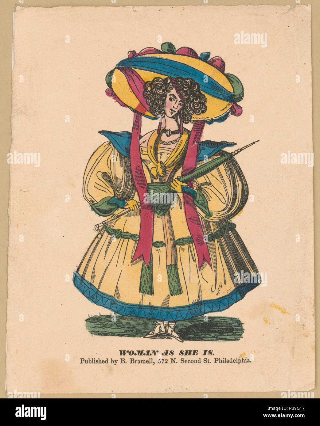 1865 woman hi-res stock photography and images - Alamy