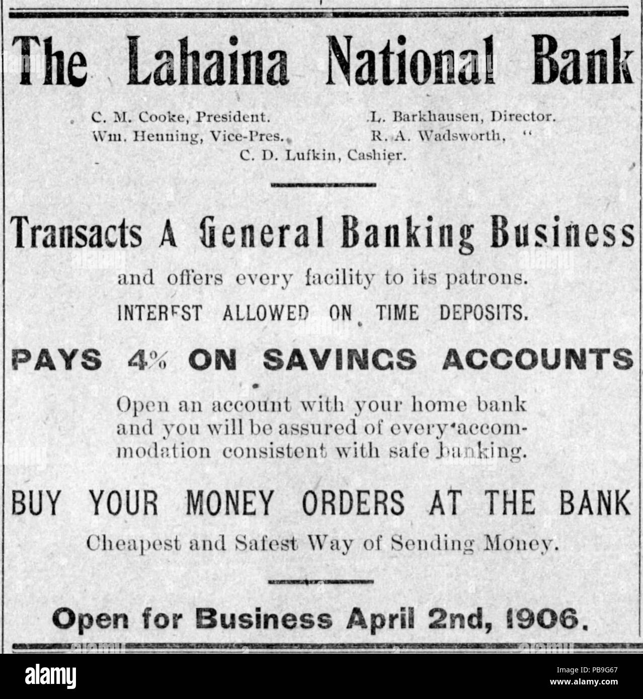 National banking hi-res stock photography and images - Alamy