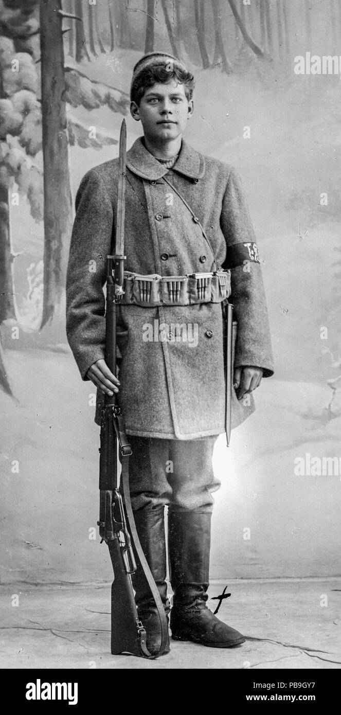 Finnish red guards hi-res stock photography and images - Alamy