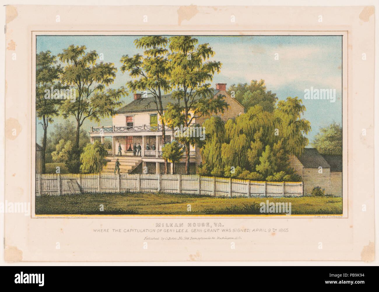 Mclean house hi-res stock photography and images - Alamy