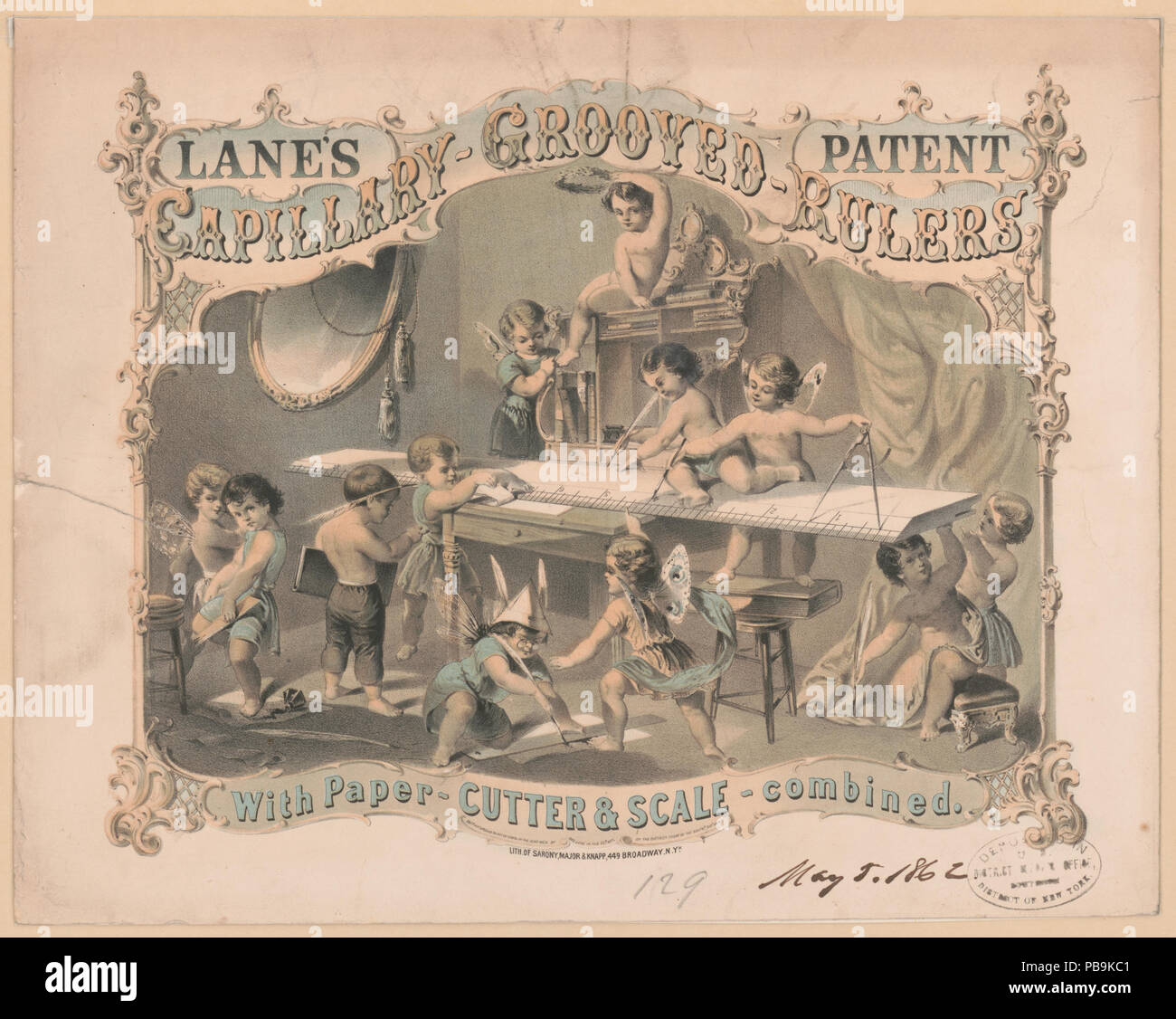 Lanes capillary grooved rulers hi-res stock photography and images - Alamy