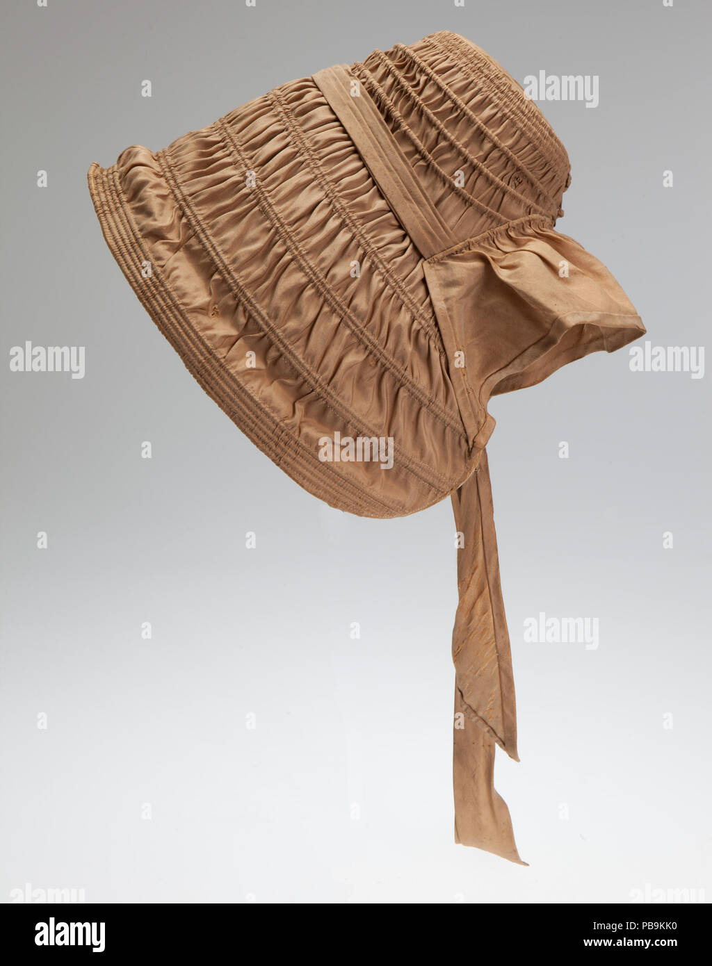 1209 Poke Bonnet Worn by Mrs. Mary Frances Bennet Ground Stock Photo ...