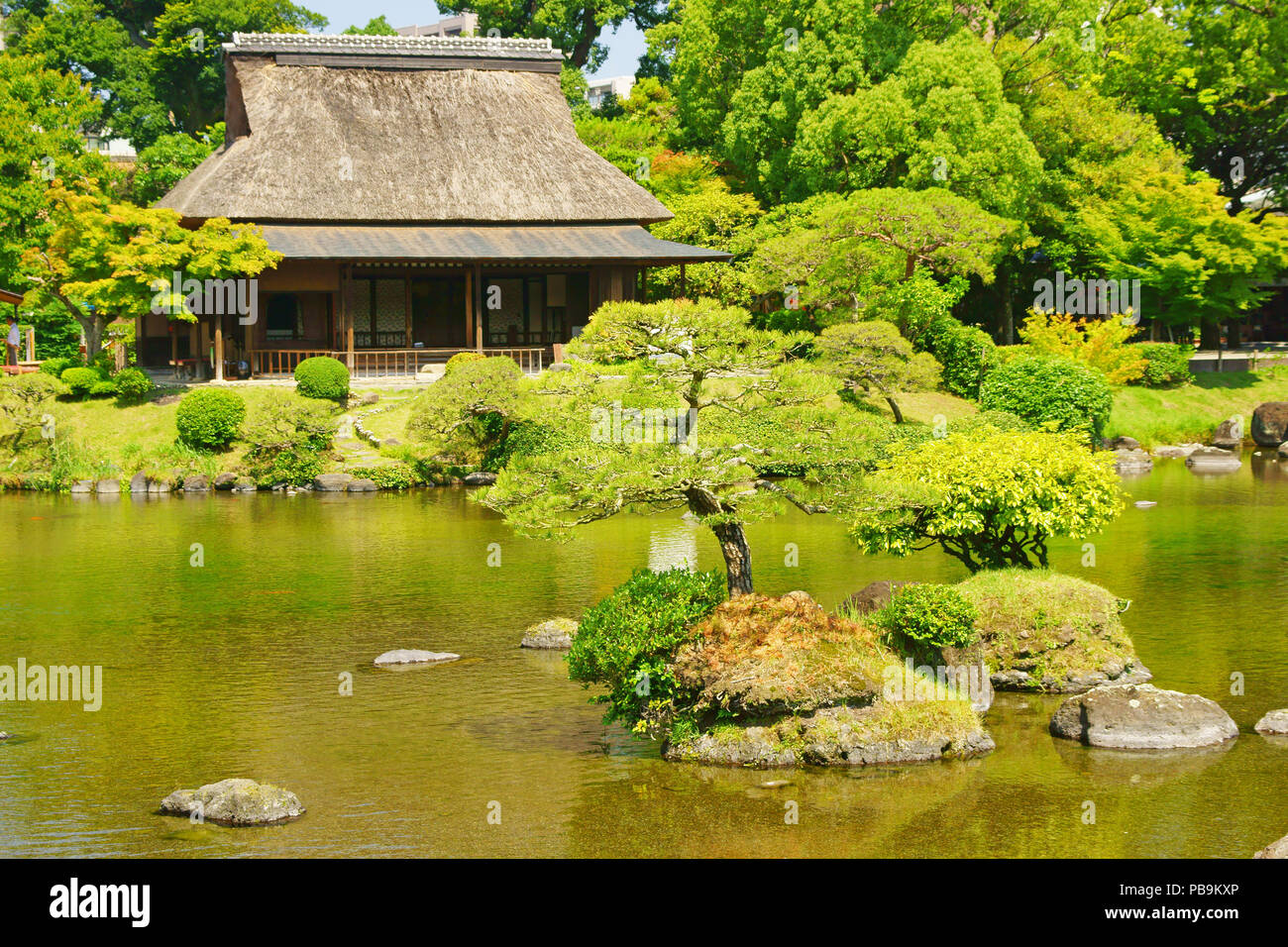 Traditional Japanese Old House Stock Photo - Alamy
