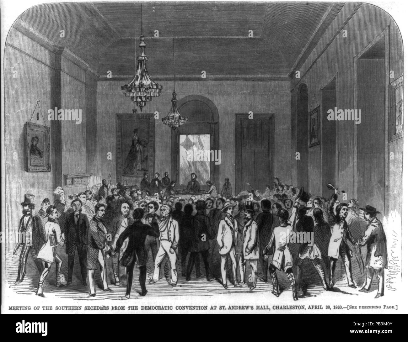 1860 charleston hi-res stock photography and images - Alamy