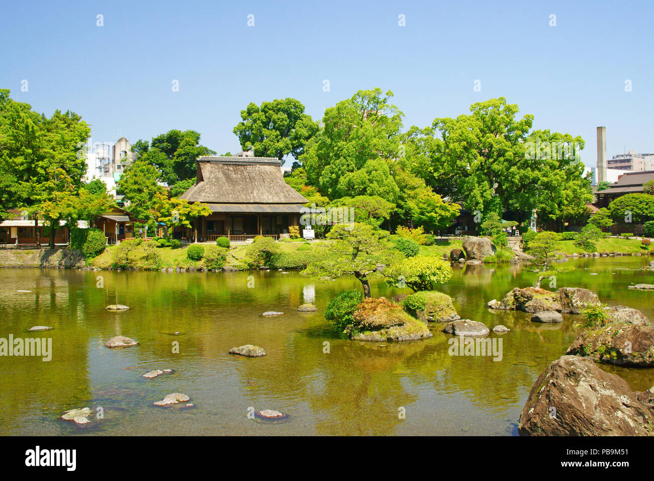 Traditional Japanese Old House Stock Photo - Alamy