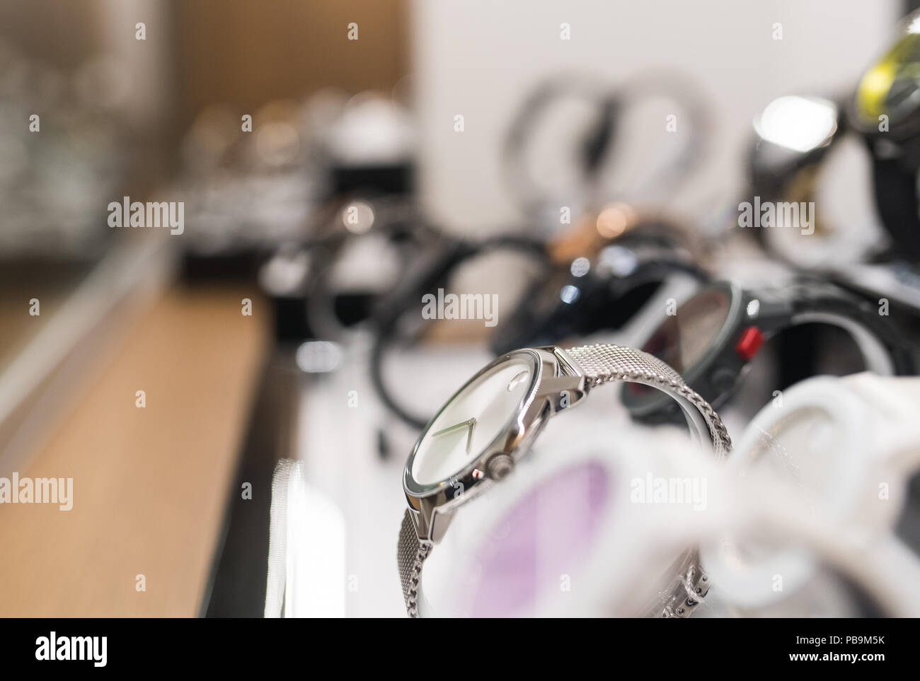 Watches in a luxury store Stock Photo - Alamy