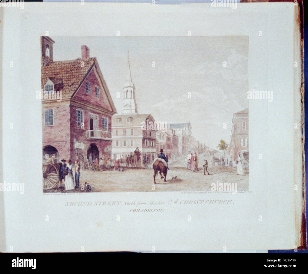 Colonial philadelphia 1700s hi-res stock photography and images - Alamy