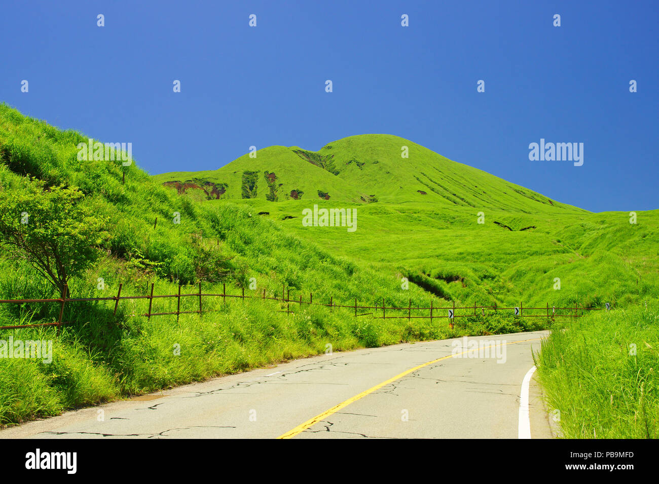 Aso panorama line hi-res stock photography and images - Alamy