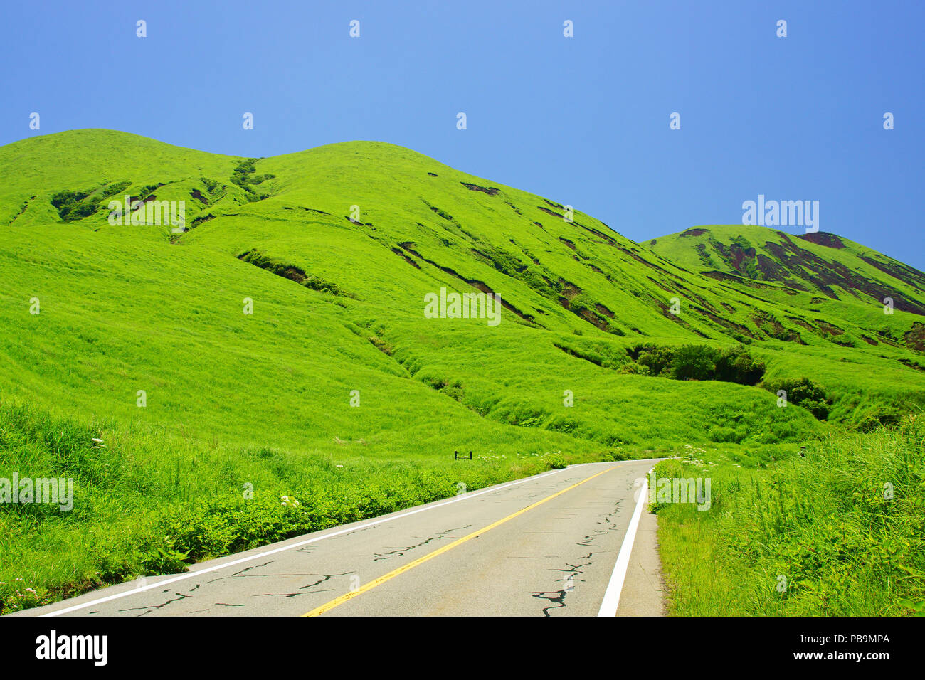 Aso panorama line hi-res stock photography and images - Alamy