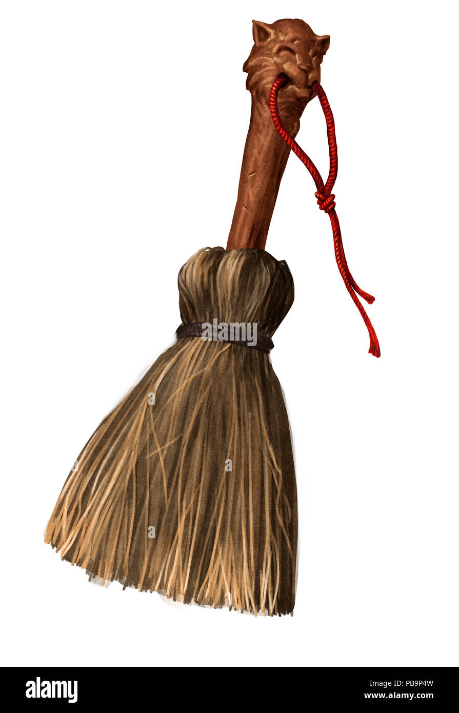 Drawing of broom hi-res stock photography and images - Alamy