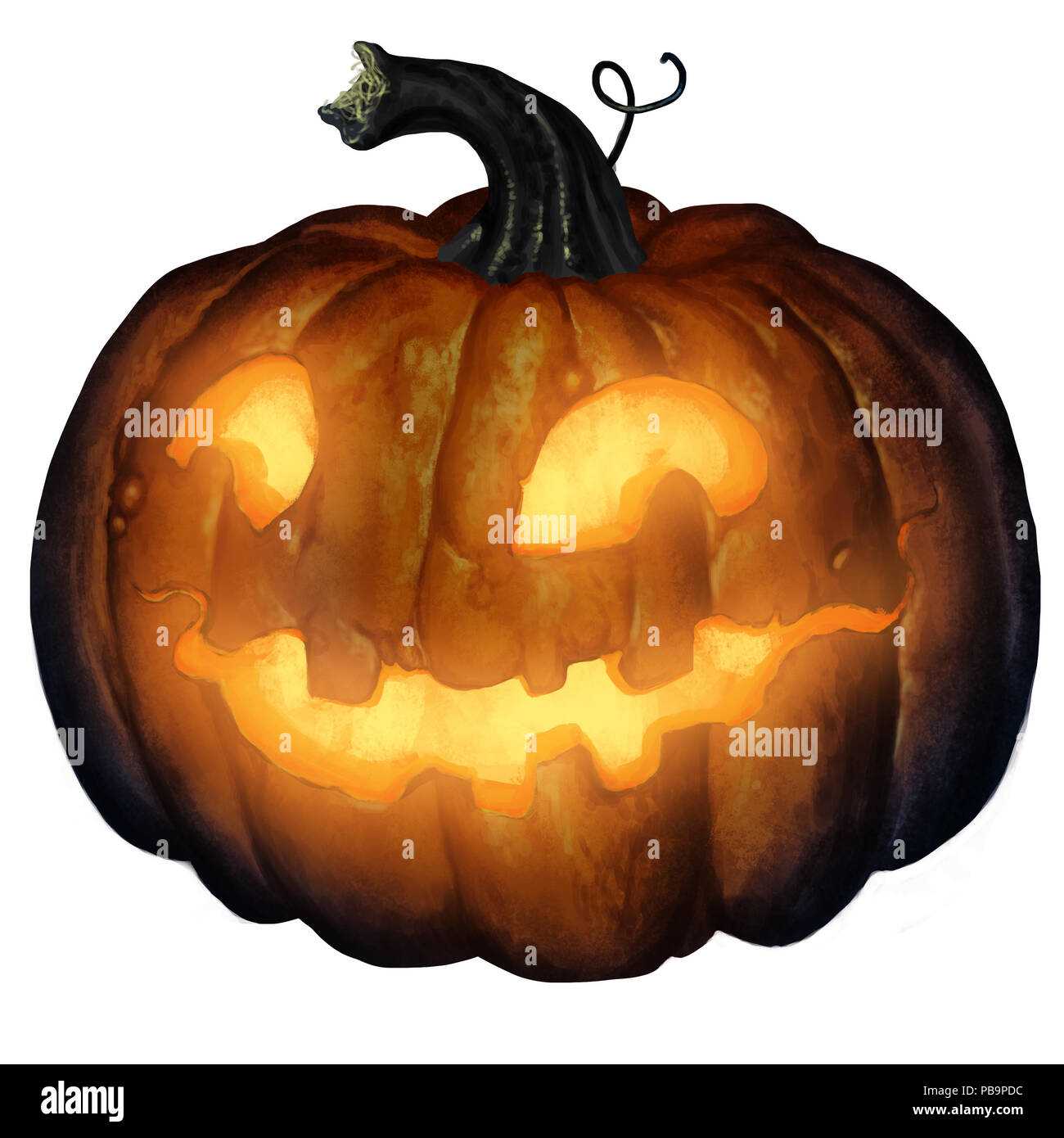 Jack o lantern drawing hi-res stock photography and images - Alamy