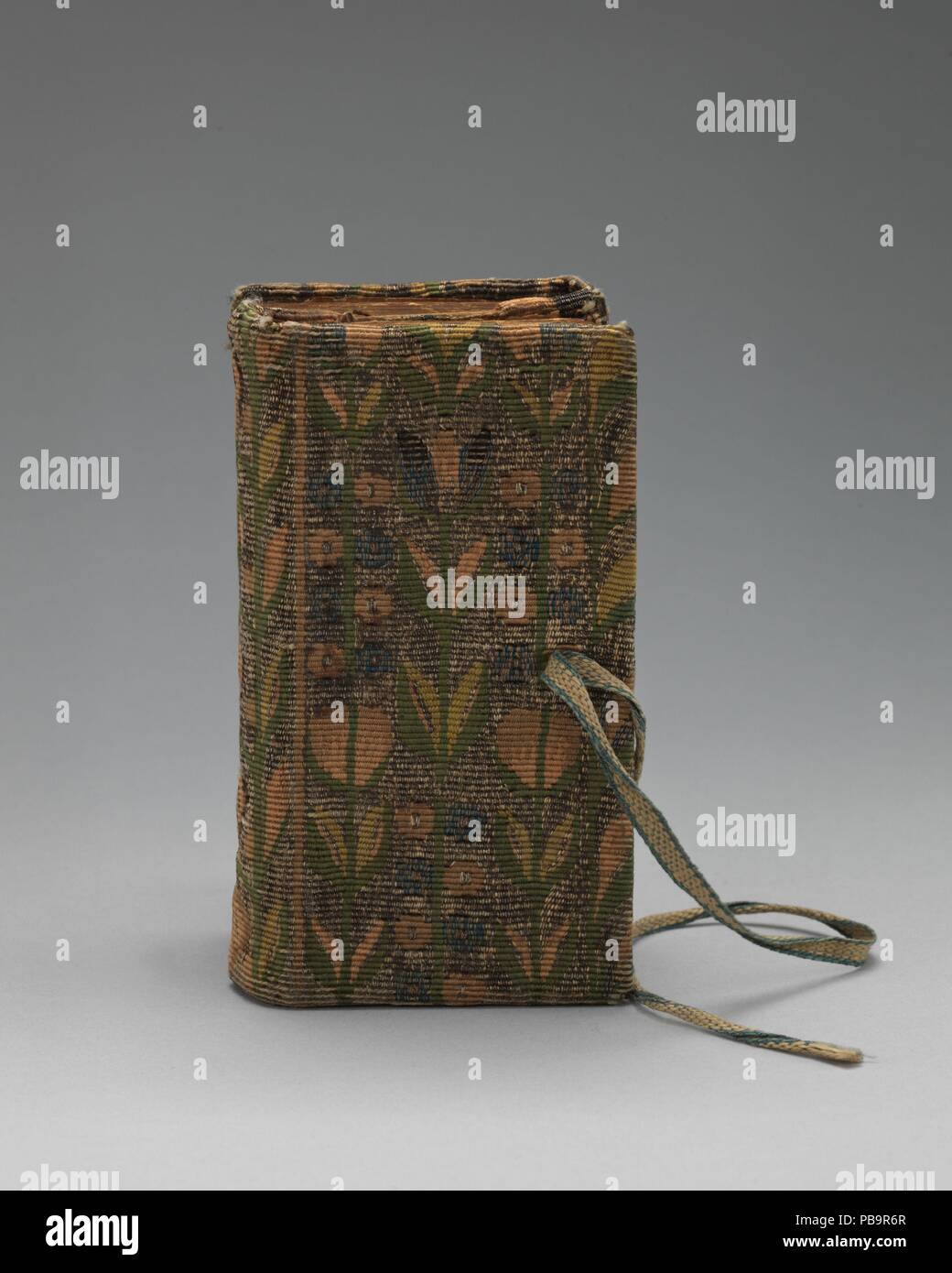 Bookbinding of repeat foliate pattern. Culture: British, possibly ...