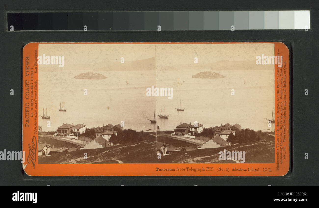 1164 Panorama from Telegraph Hill, (No. 4.) Alcatraz Island (NYPL ...
