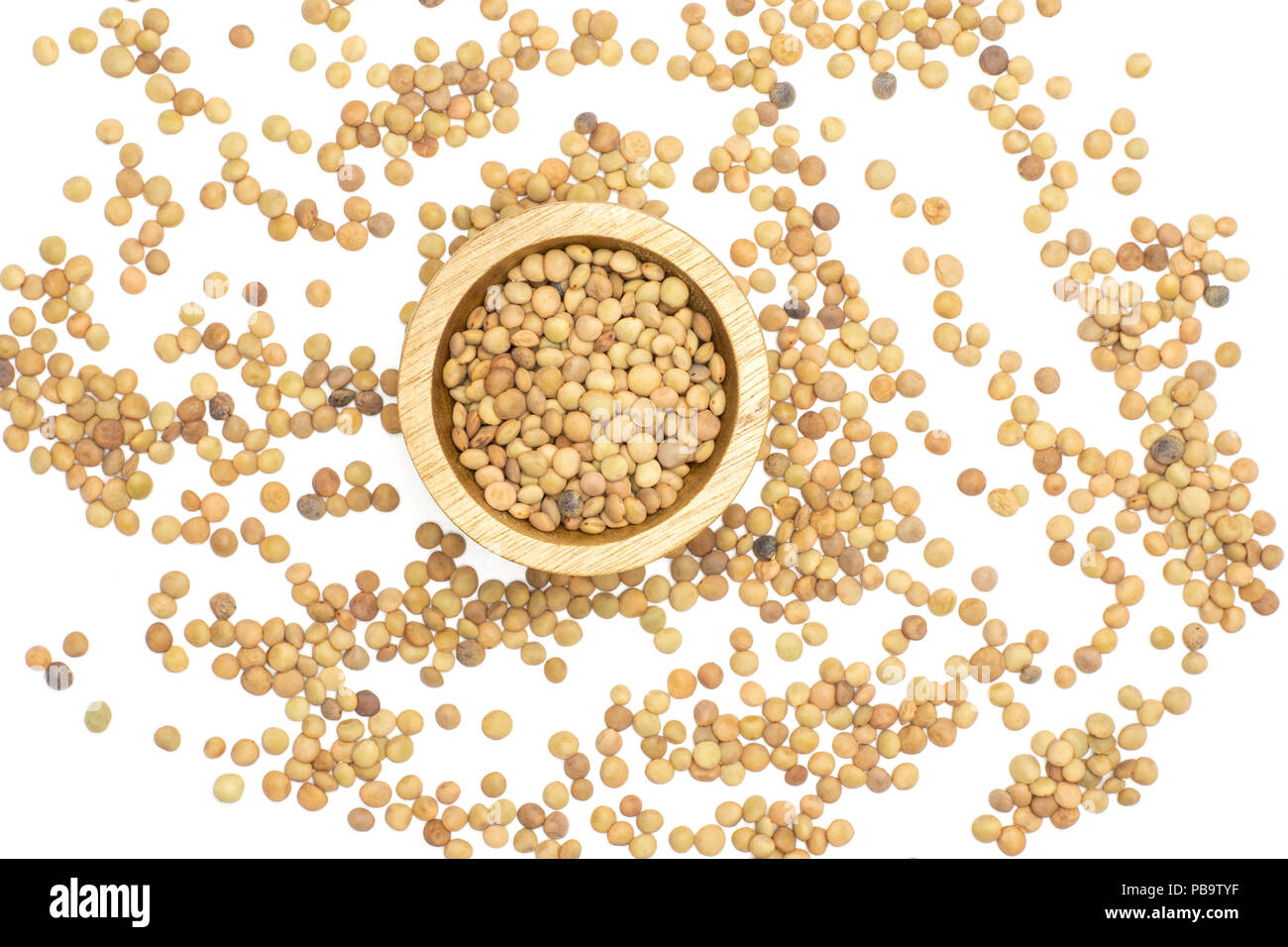 Whole lentil lens culinaris seeds hi-res stock photography and images ...