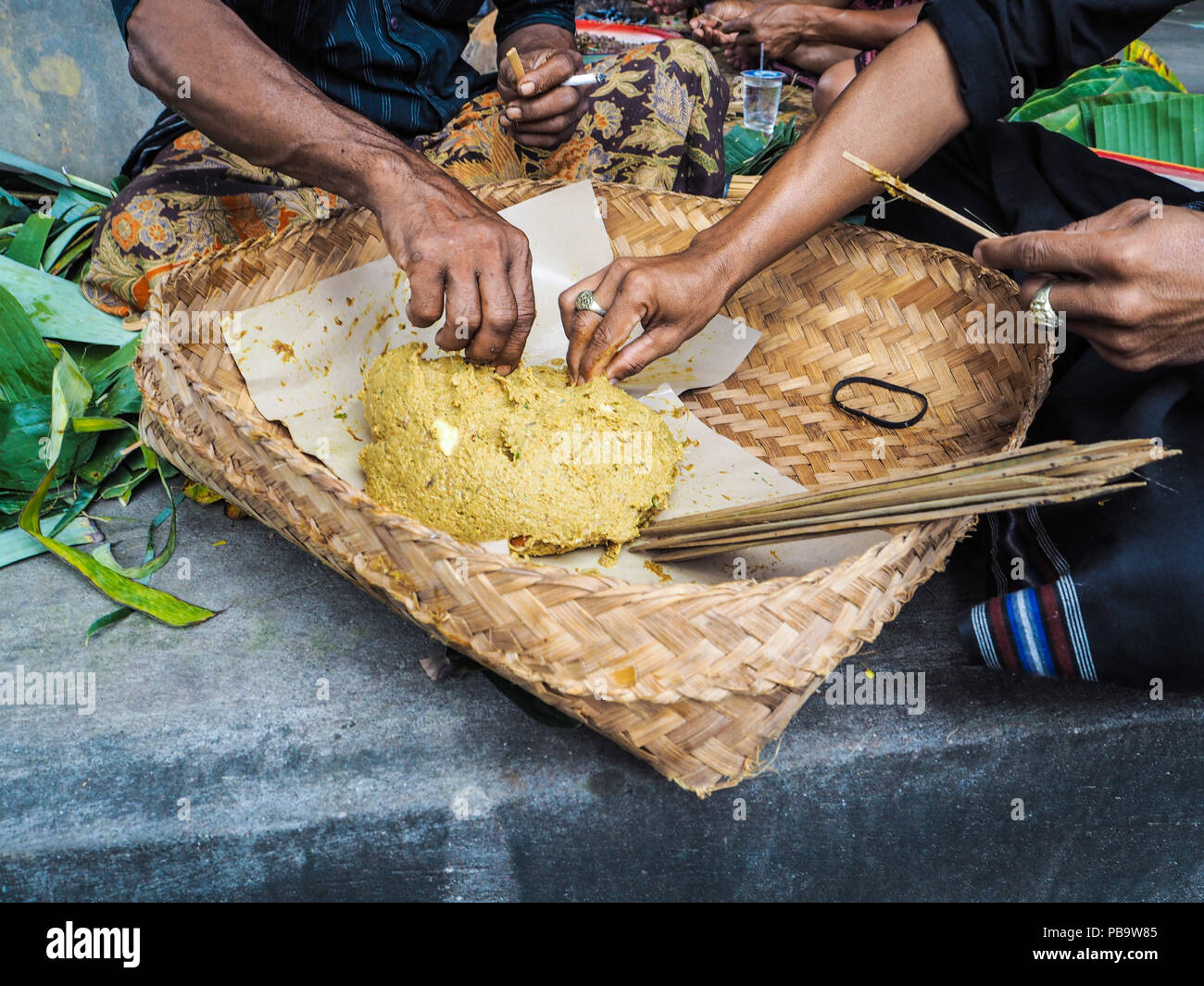 Ubud local food market bali hi-res stock photography and images - Alamy