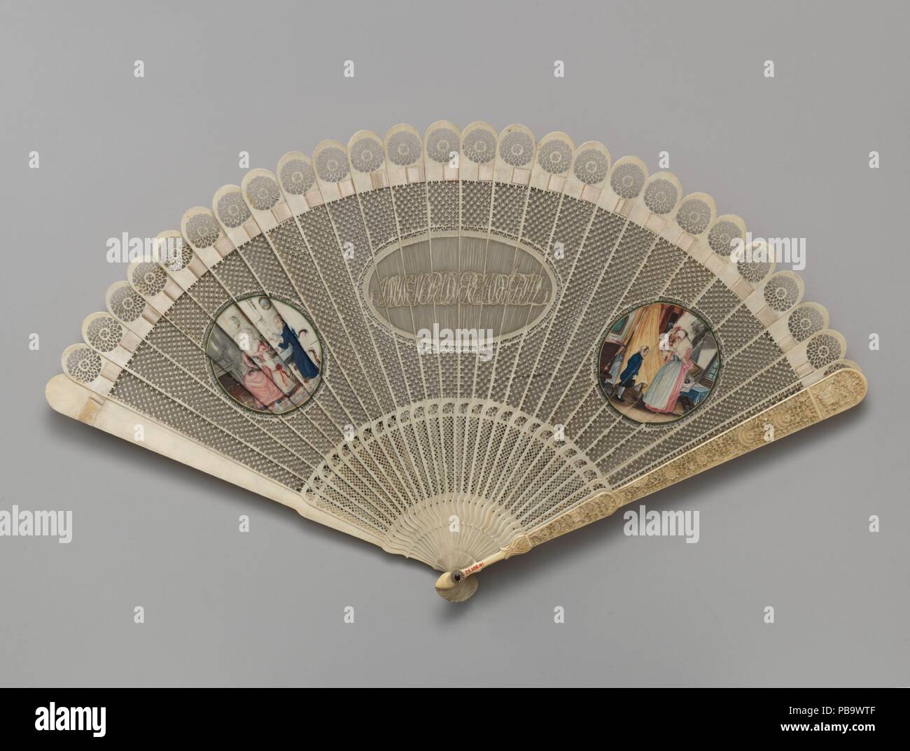 Fan. Culture: British. Dimensions: 9 7/16 in. (24 cm). Date: late 18th ...